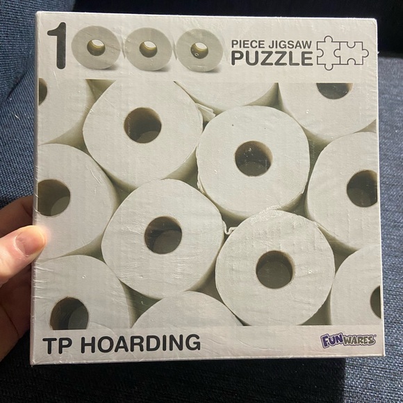 Funwares | Games | Sealed Tp Hoarding Jigsaw Puzzle White | Poshmark